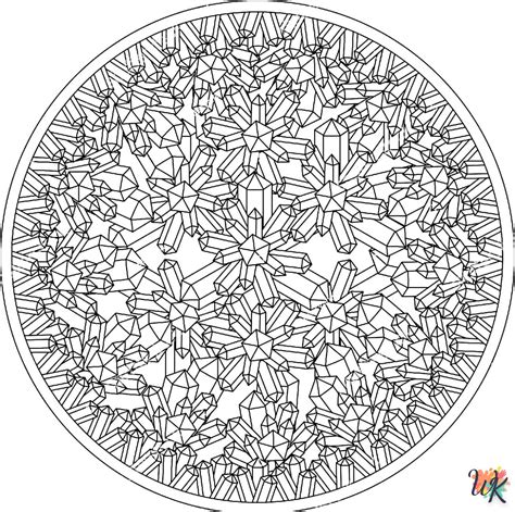 51 Disegni Cristallo Da Colorare Scarica E Stampa Gratis