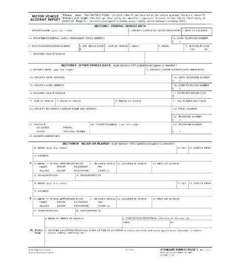Ohs Incident Report Template Free