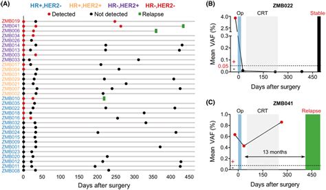 Longitudinal Monitoring Of Circulating Tumor Dna Ctdna And Clinical Download Scientific