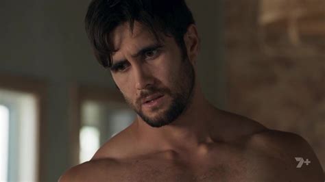 Auscaps Adam Rowland And Ethan Browne Shirtless In Home And Away