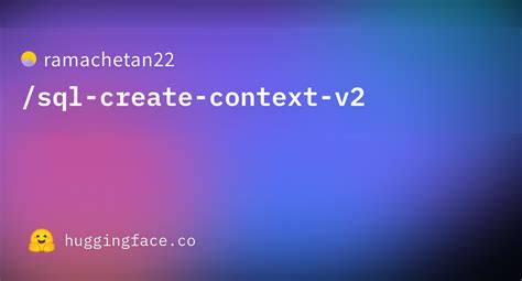 Ramachetan22sql Create Context V2 At Main