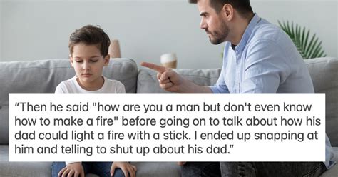 Stepdad Yells At Stepson Says To Stop Comparing Him To His Bum Dad