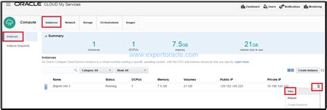 Creating Single Compute Instance Oracle Cloud Expert Oracle