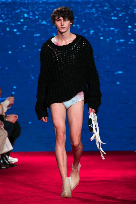 High Fashion Male Models Runway