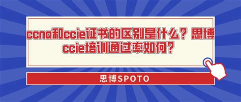 ccna和ccie证书的区别是什么？思博ccie培训通过率如何？ ccie cisco思科认证 思博网络spoto
