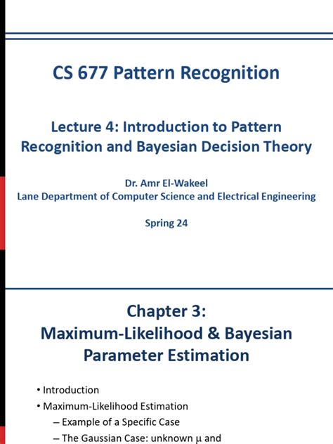 Lecture4 Pdf Bias Of An Estimator Estimator
