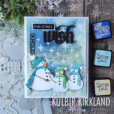 Sizzix Thinlits Die Set 10pk Vault Winter Wishes By Tim Holtz