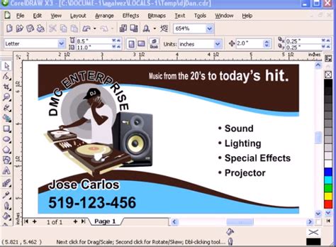 Designing Business Cards In CorelDraw Basic Alex Galvez S Blog Blogs CorelDRAW Community