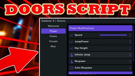 💎roblox Doors Script Skip Rooms Get Items Pastebin 2023 💎 Youtube