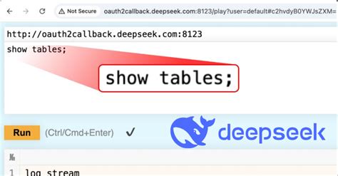 DeepSeek AI Database Exposed Over Million Log Lines Secret Keys Leaked