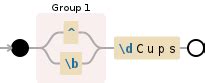 Regex Regular Expression For Matching A Single Digital Followed By A Word Exactly In Notepad