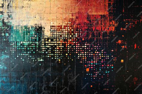 Correlation Matrix Visual Representation Premium Ai Generated Image