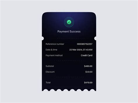 Payment Receipt Designs Themes Templates And Downloadable Graphic
