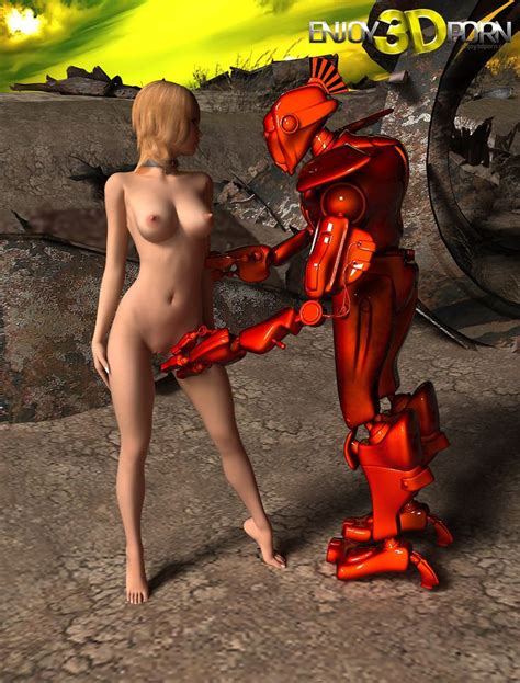 Robot Checking Out Naked Lady From Raunchy D