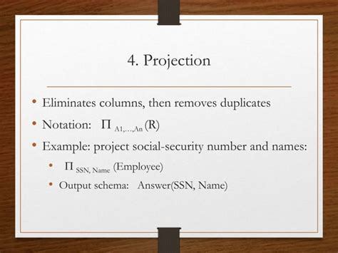Relation Algebra 1 Ppt Databases Computer Software And Applications