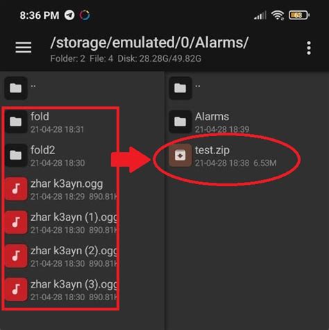 Android How To Compress Only Files Inside Folder And Not The Folder Java Stack Overflow