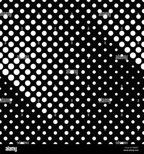 Black And White Geometrical Dot Pattern Background Abstract Vector Graphic Design Stock Vector