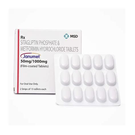 Janumet 50 Mg 500 Mg Tablet Packaging Size Box At ₹ 700box In Nagpur