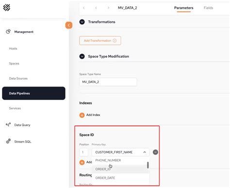 spacedeck data pipeline create new pipeline for batch load