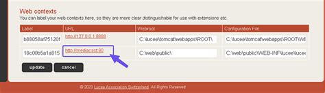 how does lucee web admin work support lucee dev
