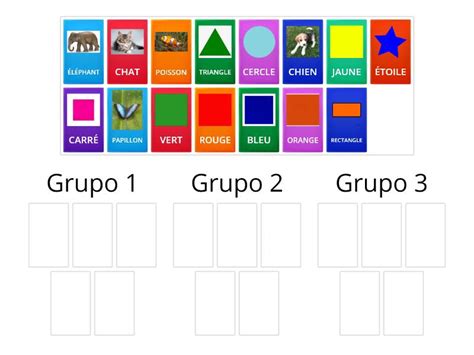 METTRE EN ORDRE Poner en órden Ordenar por grupo