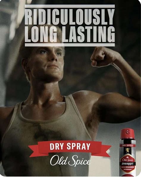 Dolph Lungren Ja Old Spice Deodorantti Retromainos