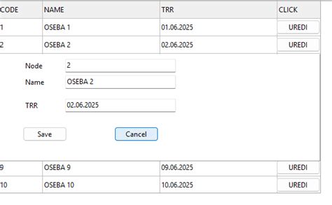Fncdatagrid Detailcontrol Without Datagriddatabaseadapter Tms Fnc