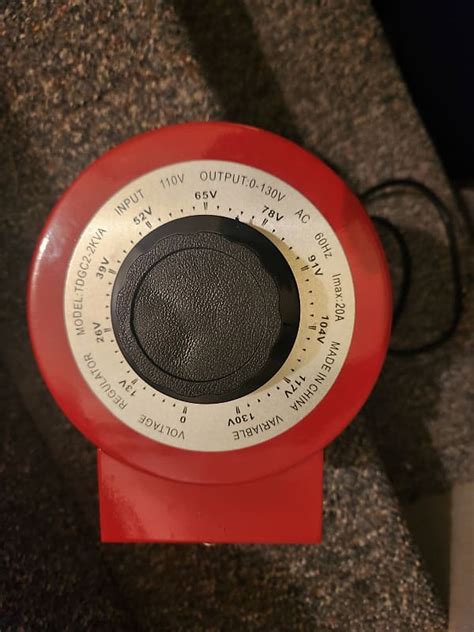 Variac Transformer Tdgc2 2km 2023 Red Reverb
