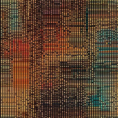 Seamless Abstract Background Tile With Lines Of Code Theme Generative Ai Stock Illustration