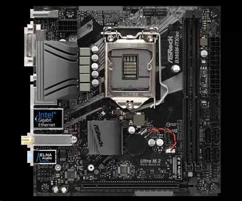 For Asrock B365m Itx Ac Motherboard Lga1151 Ddr4 32g Hdmi Dp Dvi M Itx Tested Ok £141 60