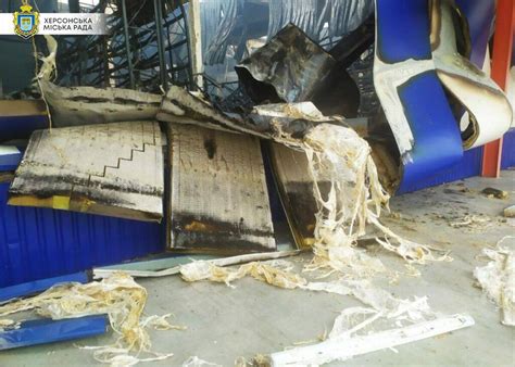 Херсон обстріляний 18 разів є загиблий згорів Епіцентр