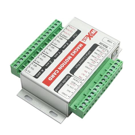 Mini Version Upgrade Xhc Mk3 Cnc Mach3 Usb 4 Axis Motion Control Card Breakout Board 200khz