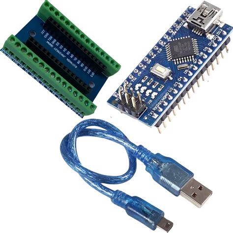 Arduino Nano V3 0 Shield Expansor Com Borne De Conexão Smartcomp Seu Fornecedor Confiável