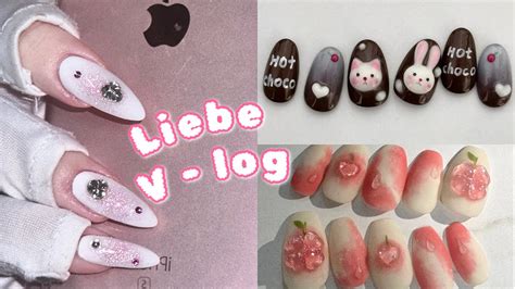 2023 마지막 브이로그 જ⁀ 네일 팁 샵 사장의 연말은 🎀🎄 온라인 샵 포장 브이로그 반사글리터 치크 네일 겨울네일 네일팁 네일팁 포장 영상 Youtube