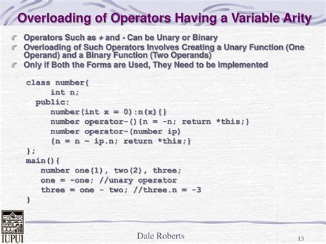 ppt operator overloading powerpoint presentation free download id