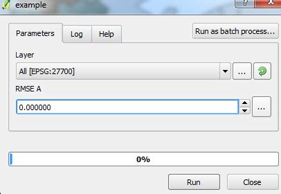 Algorithm Problem With Number Entry Qgis Modeler Geographic Information Systems Stack Exchange