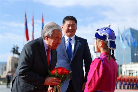 НҮБ ын Ерөнхий нарийн бичгийн даргын албан ёсны айлчлал эхэллээ