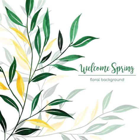 Elegant Floral Spring Illustration With Cursive Text Overlay Jiffy