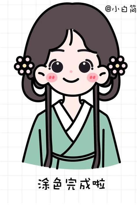 古代女生怎么画 古代女生怎么画简笔画 苗苗知道