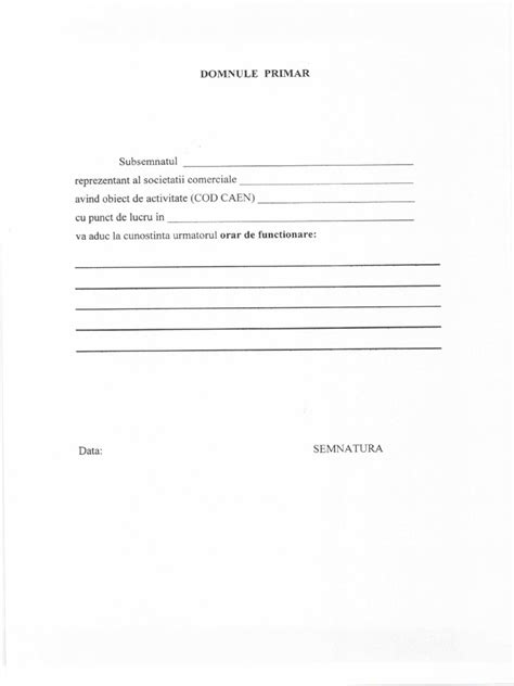 Orar De Functionare Pdf