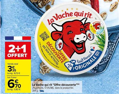 Promo La Vache Qui Rit Offr Découverte Chez Carrefour Icataloguefr