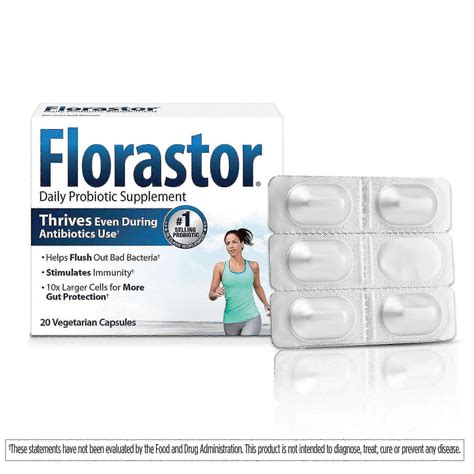 Florastor Daily Probiotic Supplement 250 Mg Capsules 20 Ea Fruugo Nl