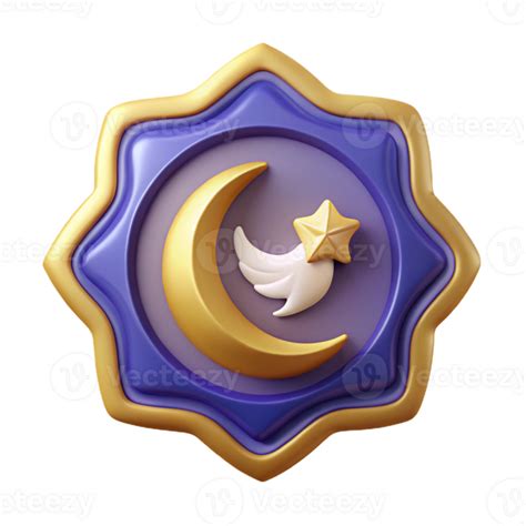 Wonderful Joyful Renaissance Crescent Moon Badge With A Stylized Bird Silhouette Symmetrical