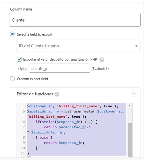 Php Wp All Export Conditional Fields With Function Stack Overflow