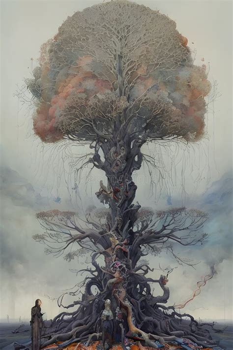 Imagery Pictures Of The Tree Of Life That Represents The Human Bond And