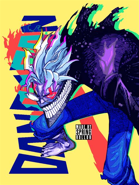 I Colored Okarun In His Yokai Form R Dandadan