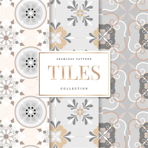 Free Vector Floor Tiles Set