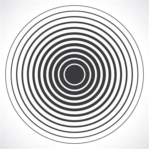 Concentric Circle Elements Vector Illustration For Sound Stock Vector Image By ©kannaa 103880248