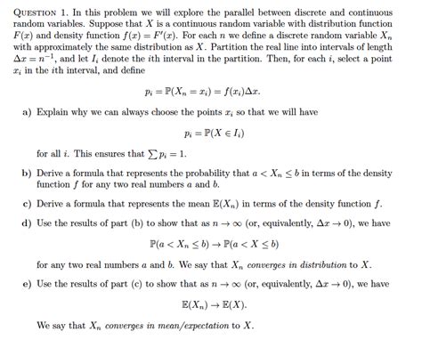 Solved In This Problem We Will Explore The Chegg Com