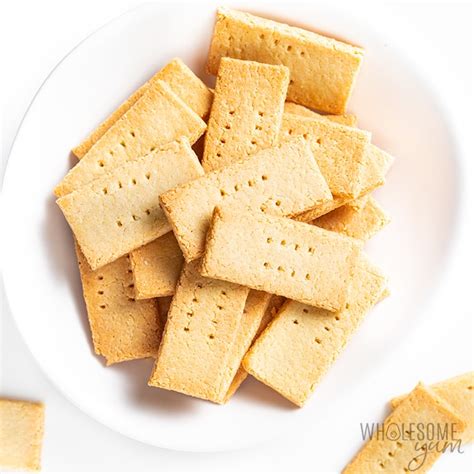 2 Ingredient Keto Low Carb Crackers Recipe Almond Flour Wholesome Yum
